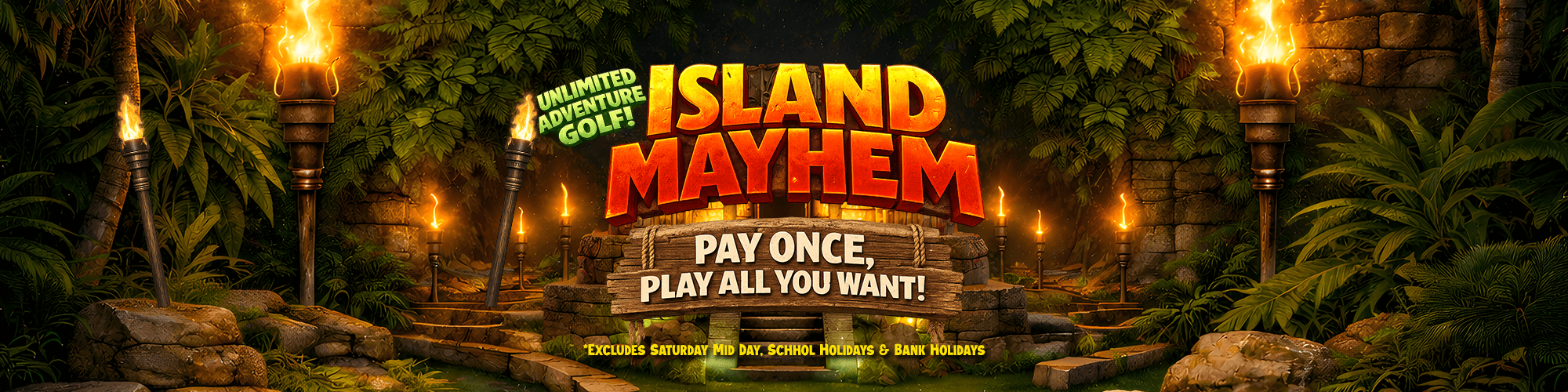Aztec Island Adventure Golf