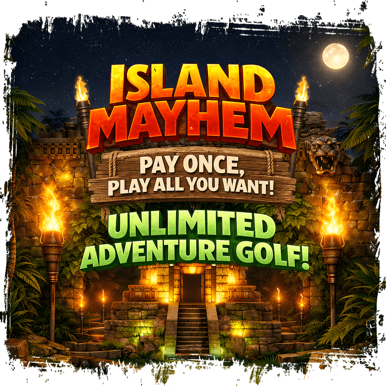 Aztec Island Adventure Golf